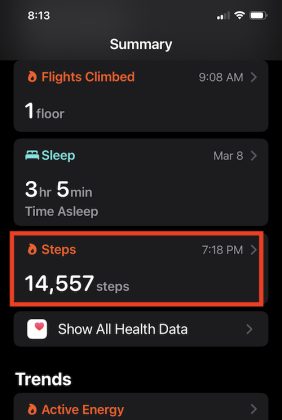 How to check your weekly step counts for your Apple Watch - MyHealthyApple