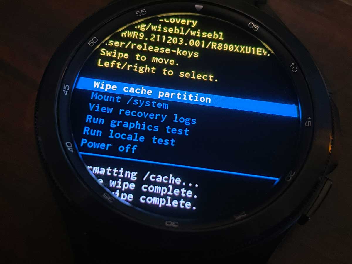 How to clear the cache on your Samsung Galaxy watch - MyHealthyApple