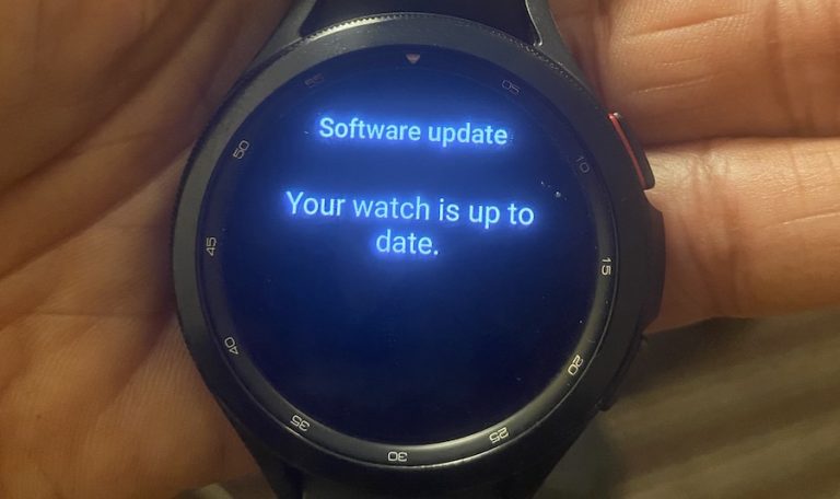 Unable to update Samsung Galaxy Watch? Check these tips - MyHealthyApple