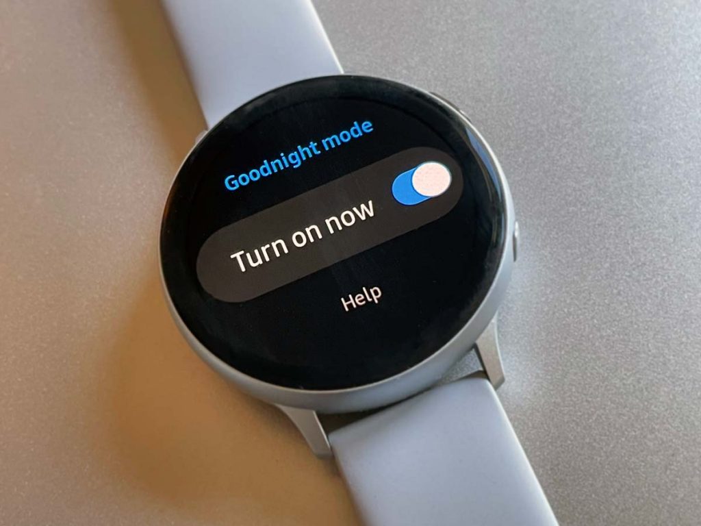 How to use Bedtime and Goodnight mode on your Samsung Galaxy Watch ...