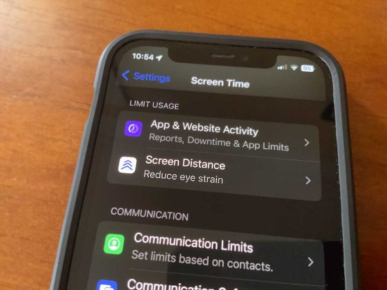 How to turn the Screen Distance feature on or off on iPhone and iPad ...