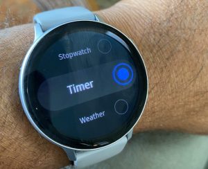 How to set up an easy Timer on your Samsung Galaxy Watch - MyHealthyApple