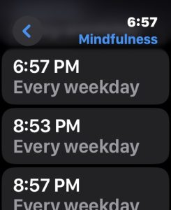 Create your own Mindfulness / Breathe Reminders on your Apple Watch ...