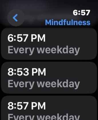 Create your own Mindfulness / Breathe Reminders on your Apple Watch ...