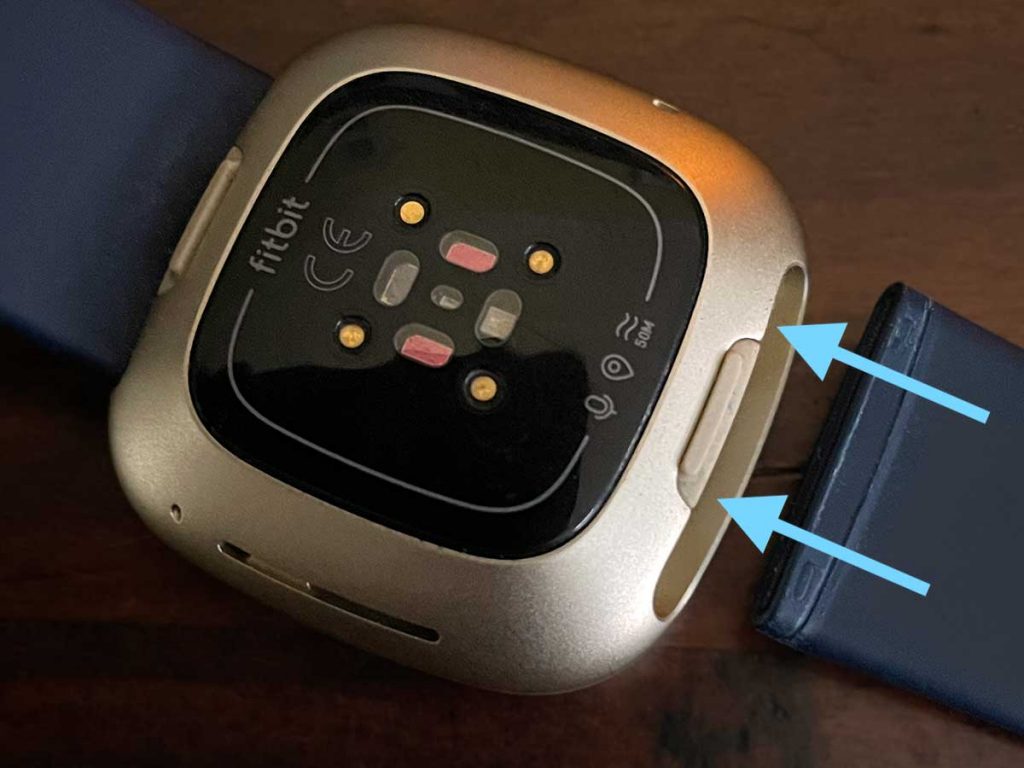 How To Change My Versa Watch Band