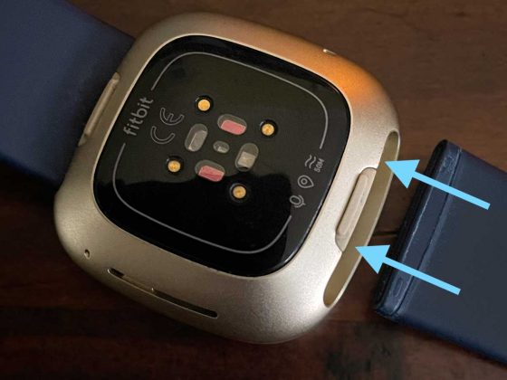 How do I change my band on my Fitbit Versa or Sense? Learn the steps ...
