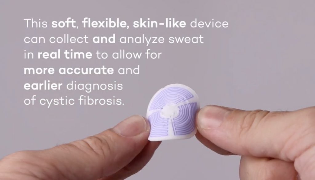 New sweat sensor based wearable can detect cystic fibrosis within ...