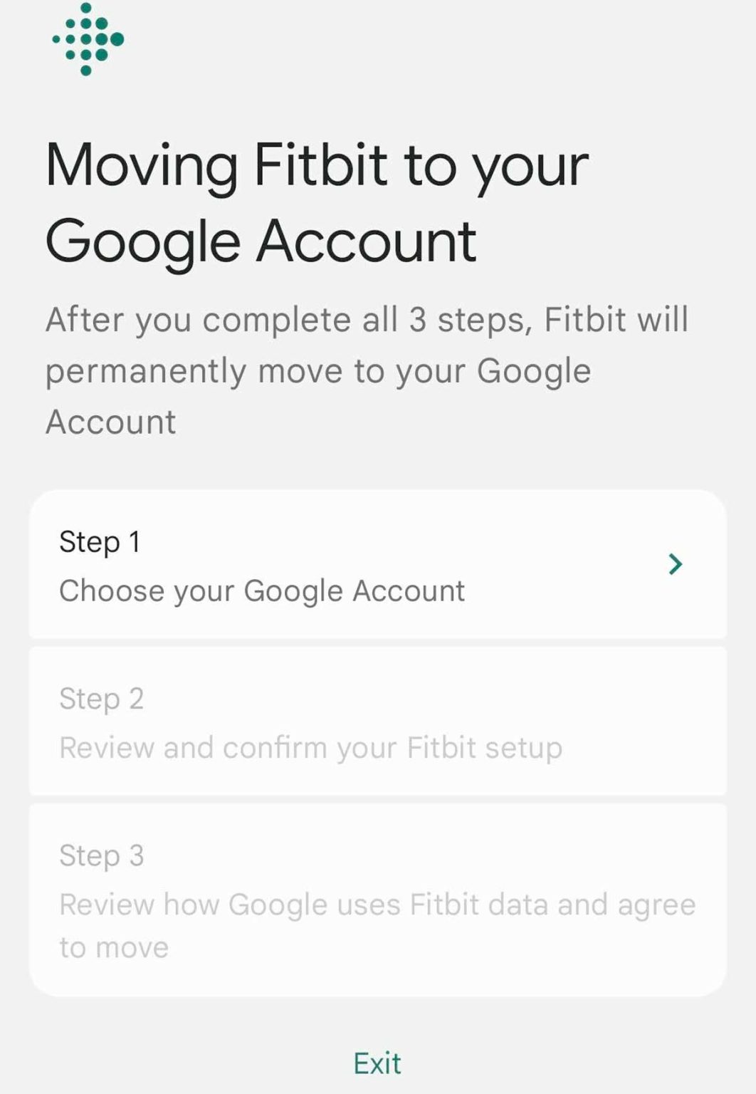 How to move your Fitbit account to a Google account - MyHealthyApple