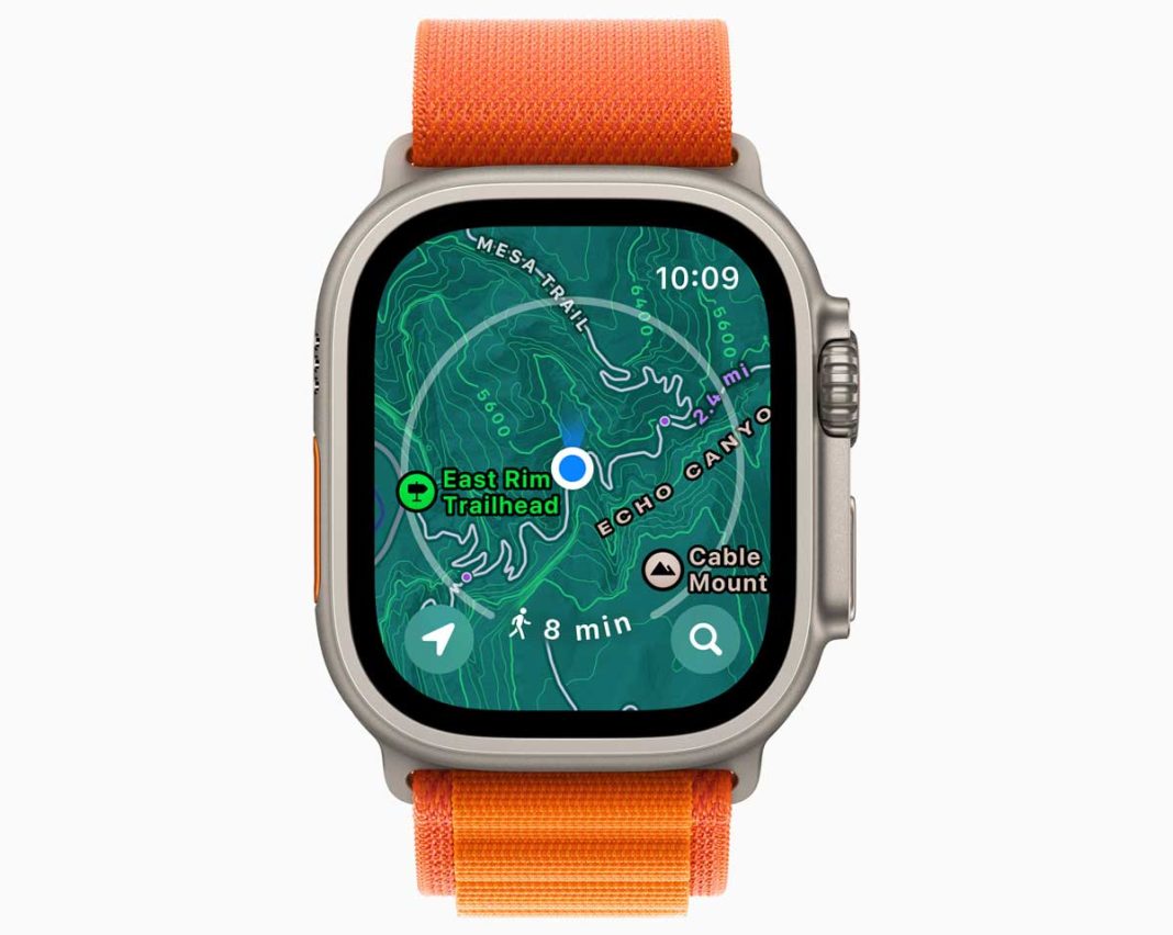 Downloaded offline trail maps on Apple Watch make hikers lives easier ...