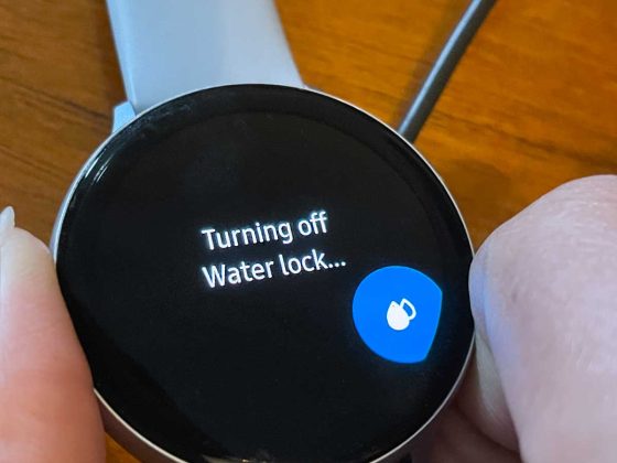 Samsung Galaxy Watch stuck on water lock mode? - MyHealthyApple