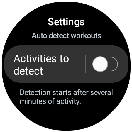 How to manage automatic workout detection on your Samsung Galaxy Watch ...