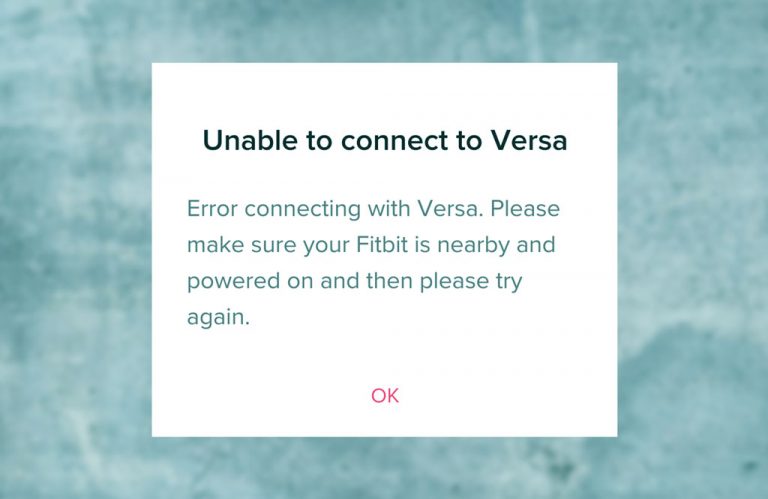 Fitbit Versa Sense Or Other Model Not Syncing How To Fix A Fitbit