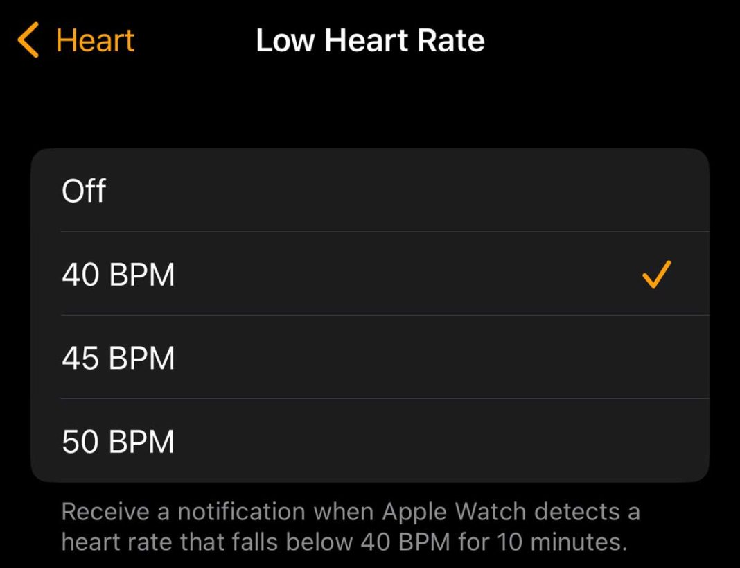 How to turn on high or low heart rate notifications and other alerts on ...