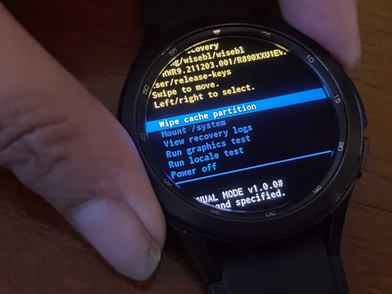 How to clear the cache on your Samsung Galaxy watch - MyHealthyApple