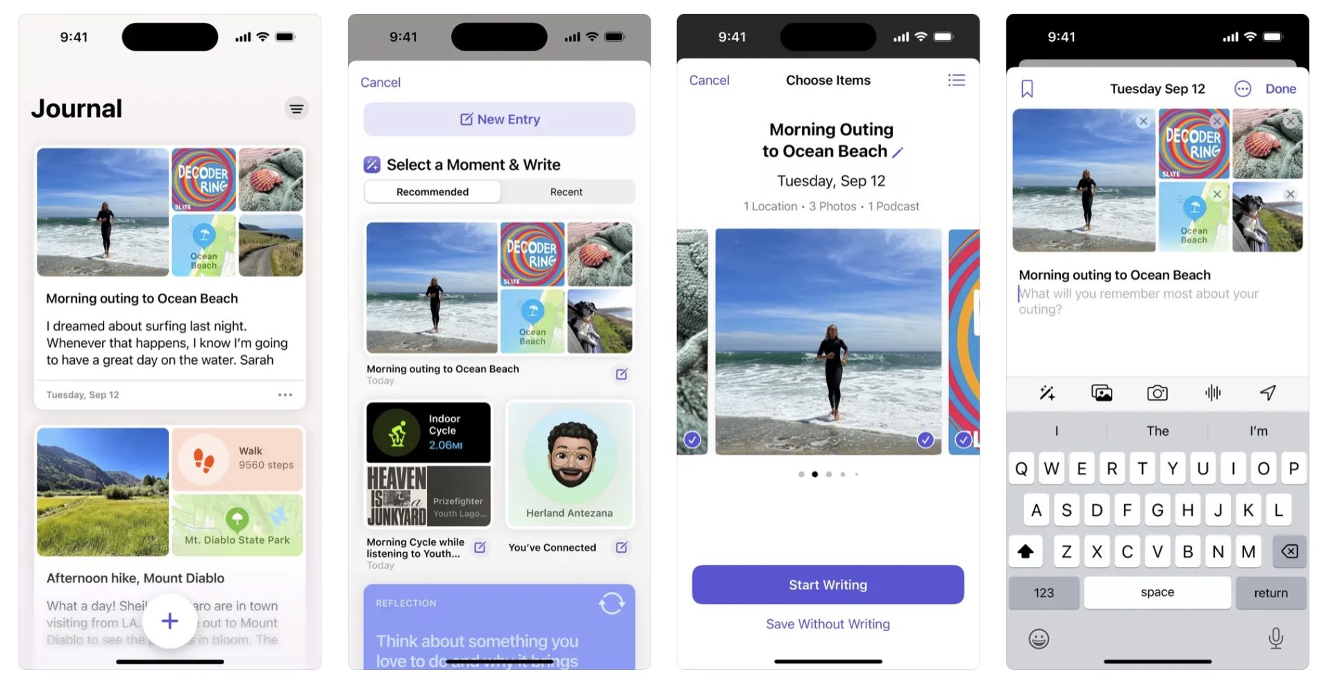 Apple has a new iOS Journal app to improve your well-being - MyHealthyApple