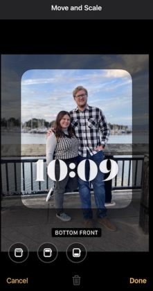 How to change the clock or time position in the Portraits and Photos ...