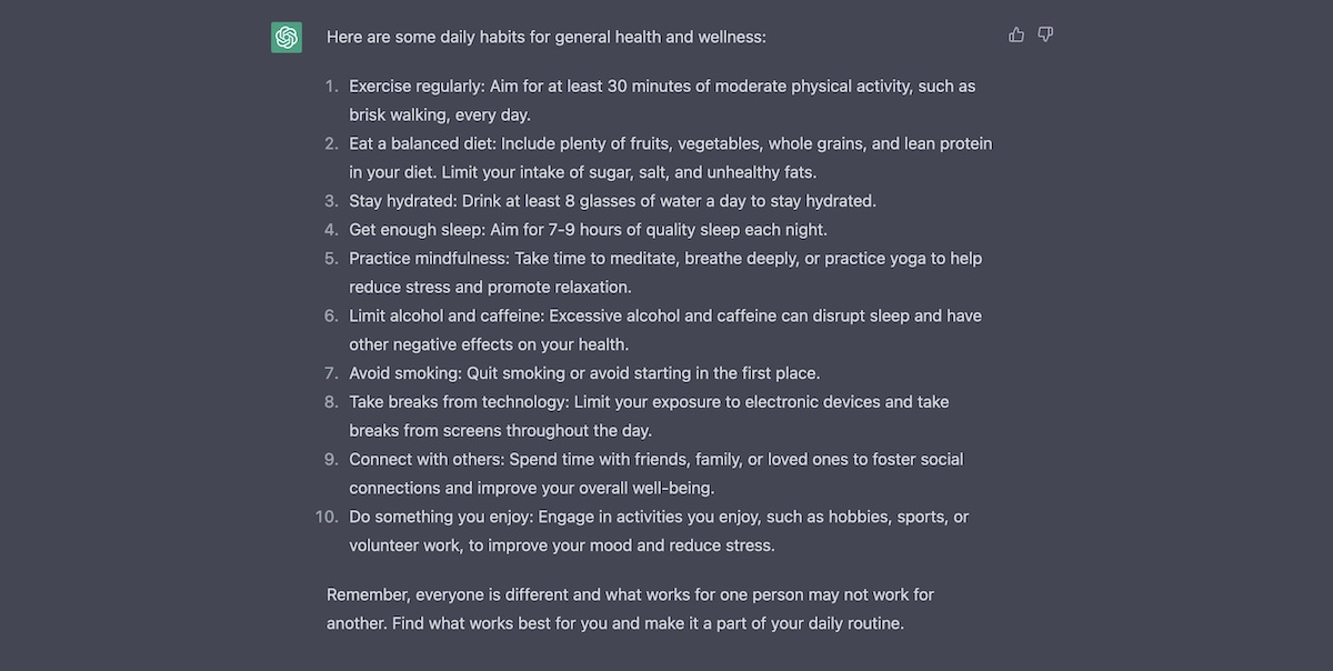 ChatGPT can be a great tool for your health and wellness — here's how ...