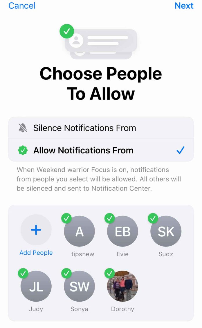 How to turn off notifications for certain apps on the weekend on your ...
