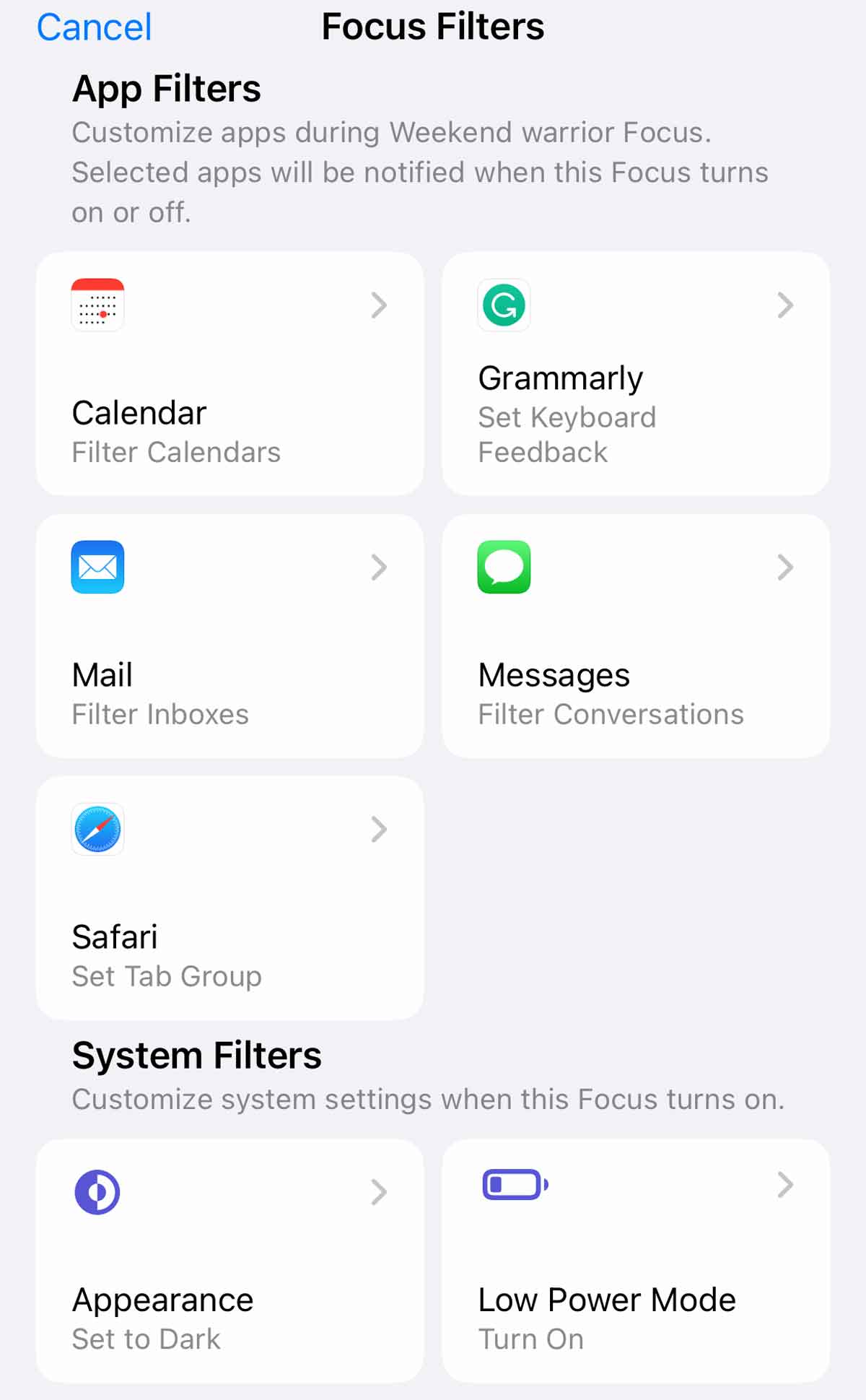 How to turn off notifications for certain apps on the weekend on your ...