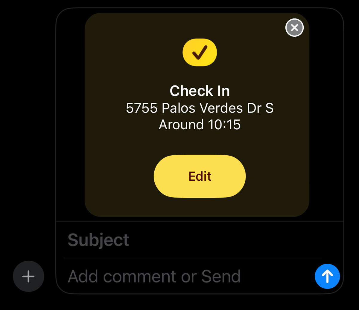 Use your iPhone's Check In feature to let your family and friends know ...