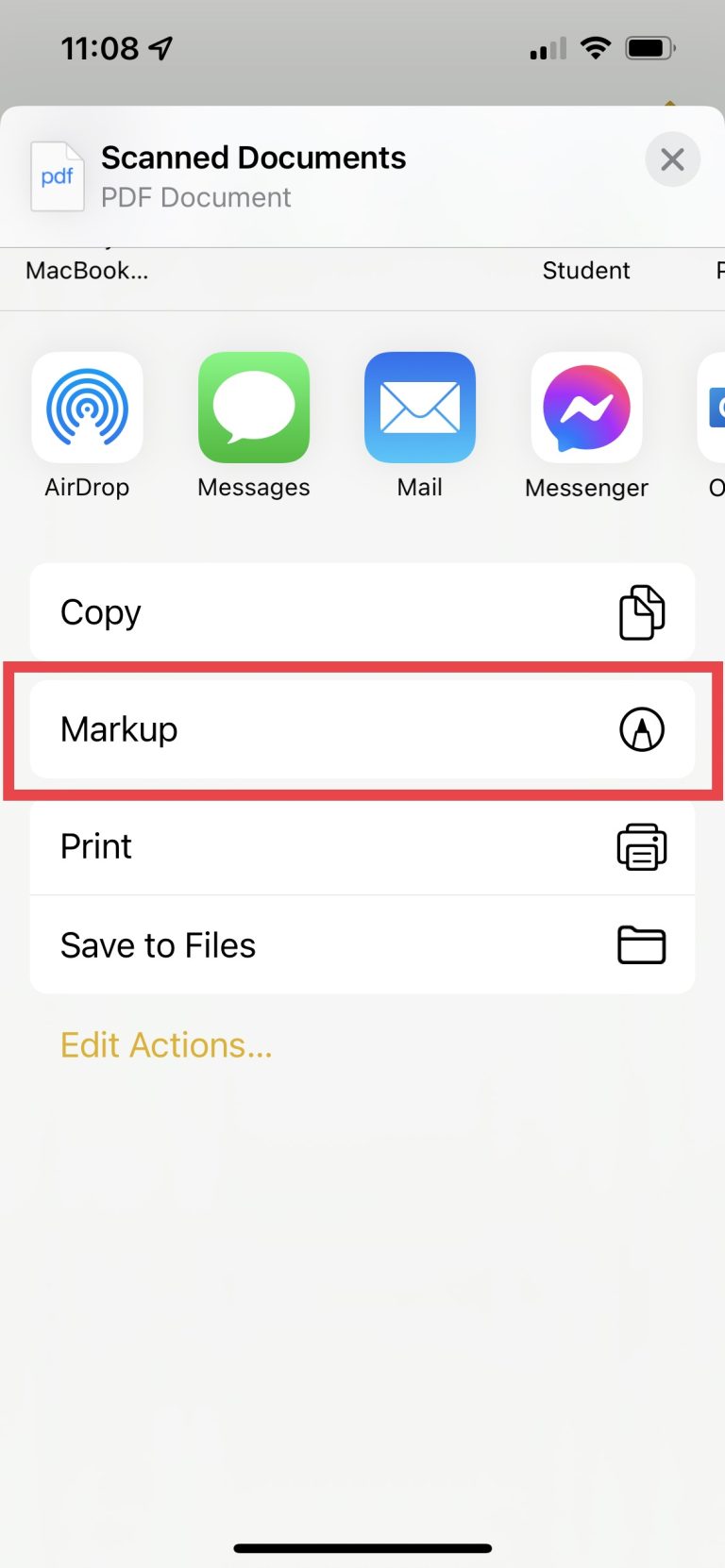 How to scan important documents to your iPhone using the Notes app ...