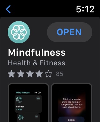 Mindfulness app missing from Apple Watch? It's an easy fix - MyHealthyApple