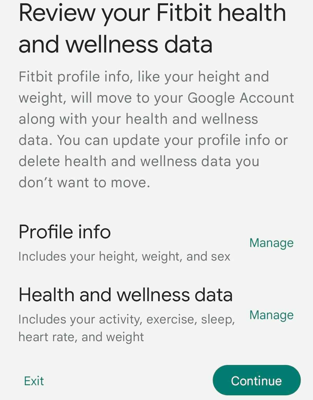 How to move your Fitbit account to a Google account - MyHealthyApple