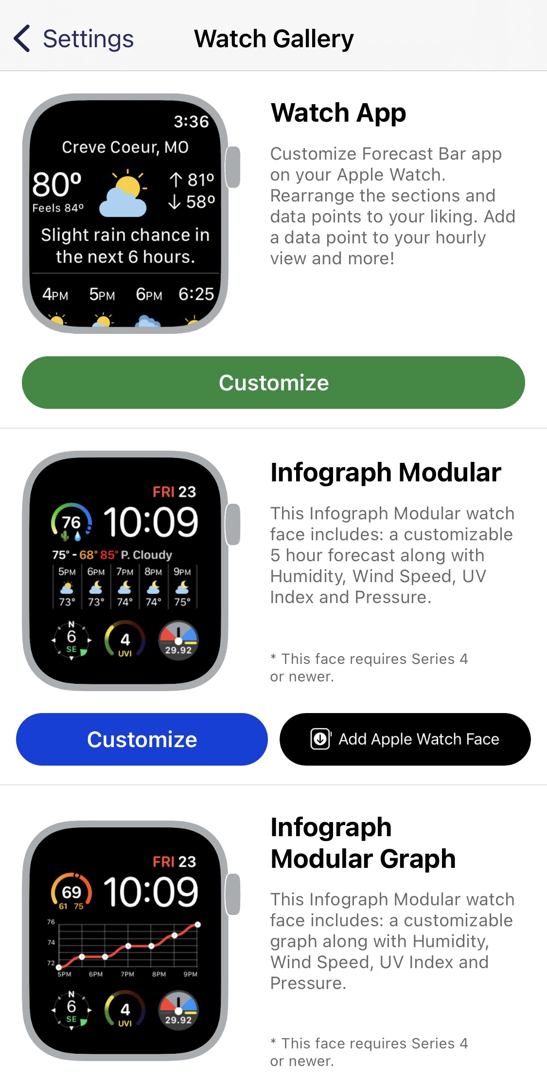Best weather app complications for your Apple Watch face - MyHealthyApple