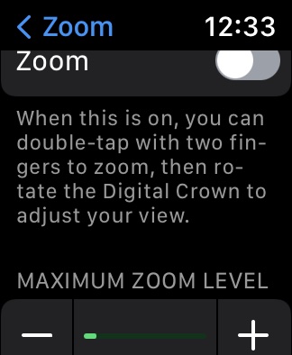 Apple Watch screen zoomed in? How to zoom it out - MyHealthyApple